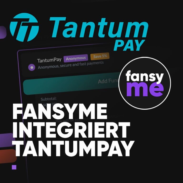 FansyMe: neues Fanportal mit TantumPay Integration – CASZIN DAS Adult ...